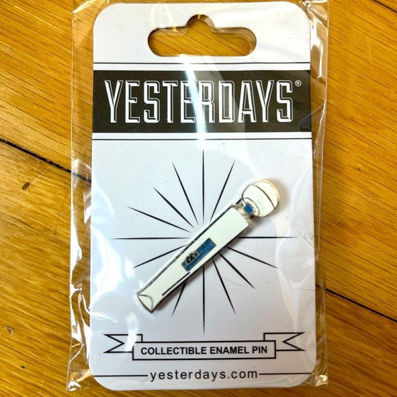 Yesterdays | Jewelry | Nwt Hitachi Magic Wand Vibe Enamel Pin | Poshmark